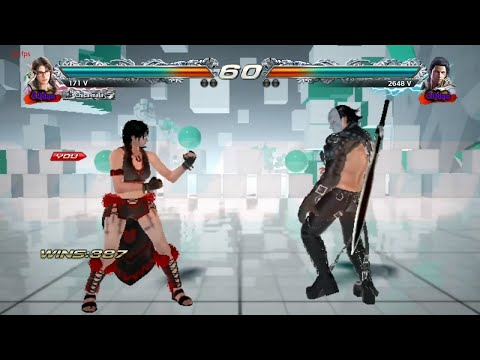 290_2 Julia RED vs Claudio - Tekken 7 ( Anakin x24 )  sin Grafica
