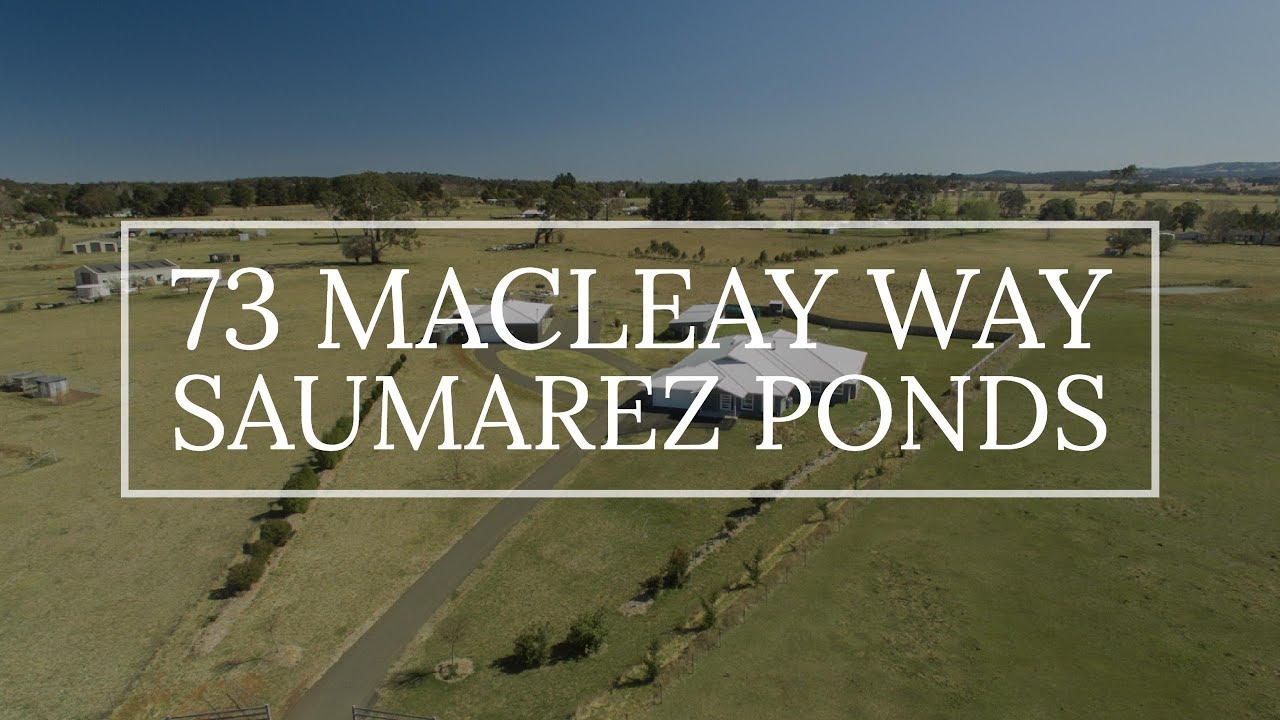 FOR SALE - 73 MACLEAY WAY, SAUMAREZ PONDS ESTATE - YouTube