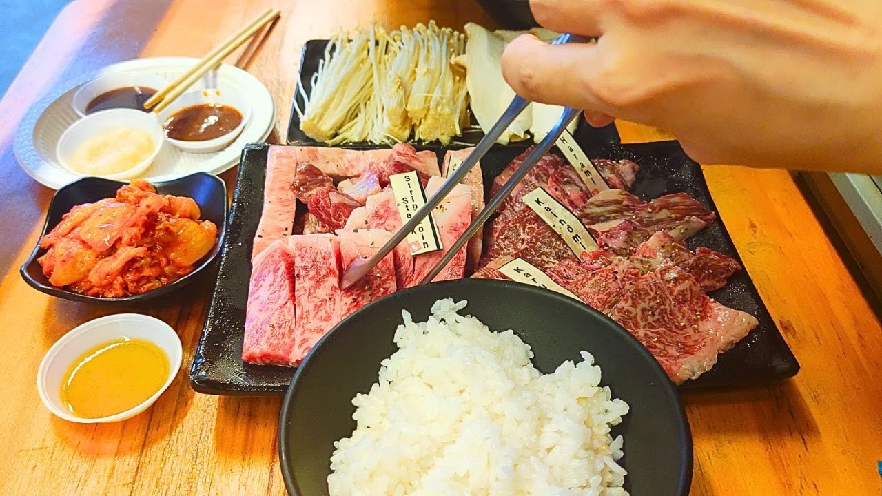Trying A4 Wagyu Yakiniku at a Singapore Coffee Shop (Wano Niku Review ...