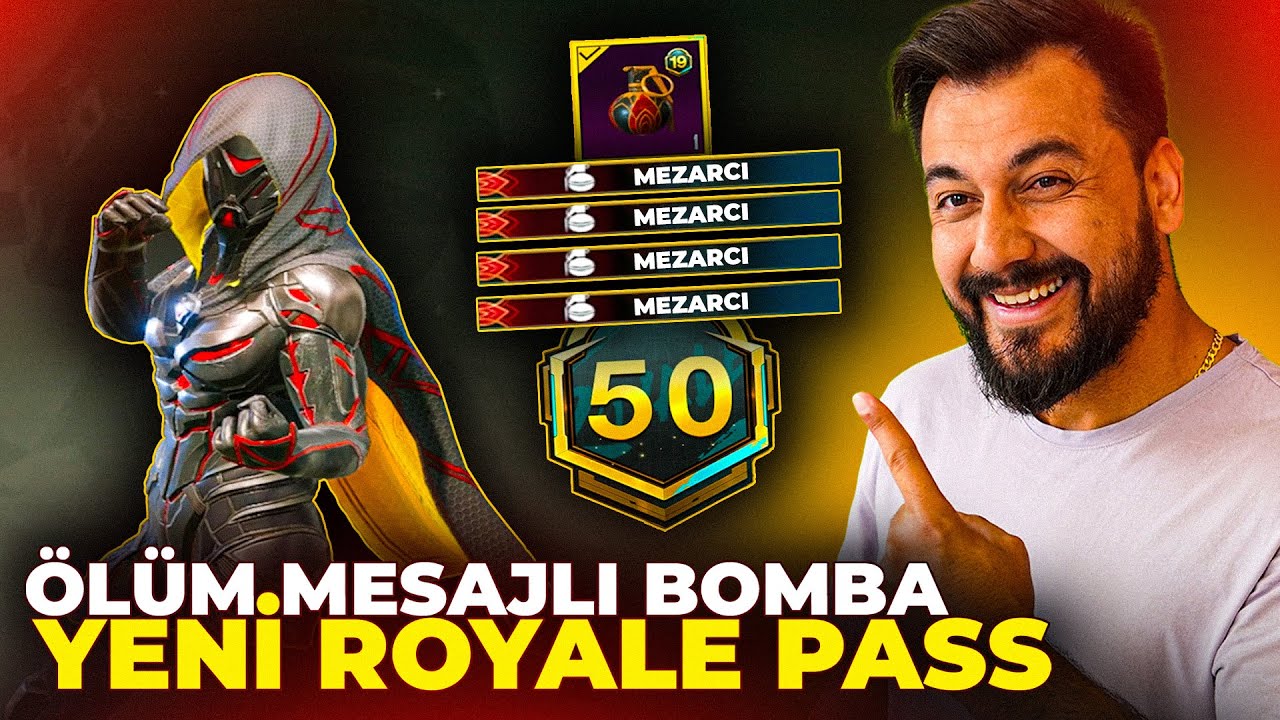 ÖLÜM MESAJLI BOMBA GELDİ 😮 YENİ ROYALE PASS FULLEDİK / Pubg Mobile ...