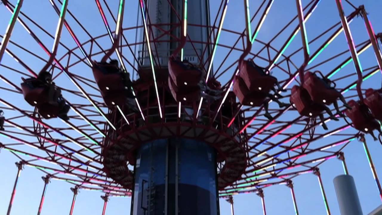 Windseeker Opening Day at Cedar Point - YouTube
