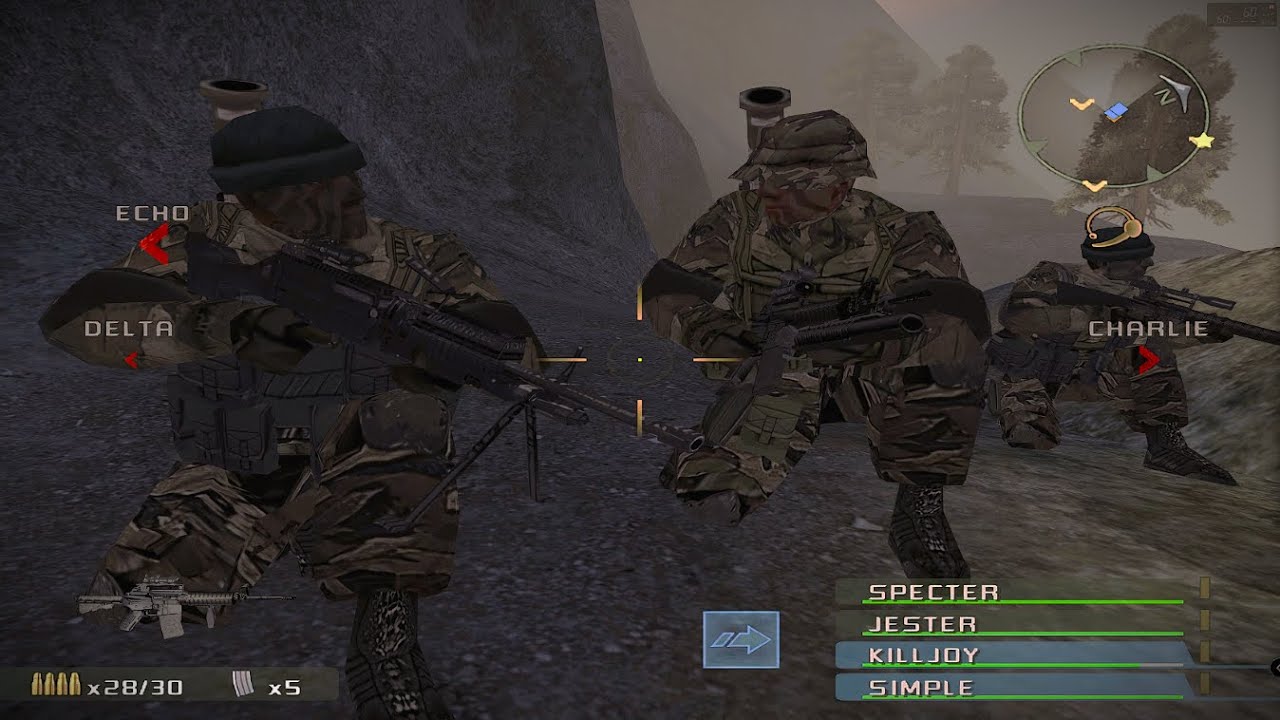 SOCOM Combined Assault- Mission 10 Blindside [PCSX2 Admiral] - YouTube