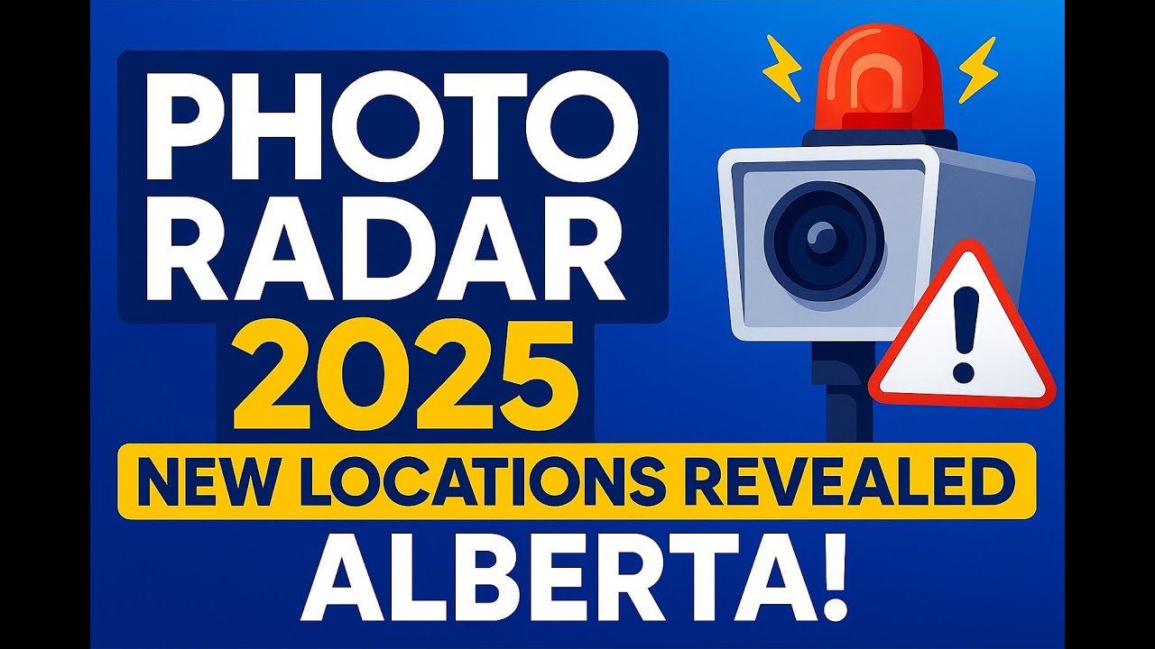 PHOTO RADAR 2025 🚨 New Locations Revealed Across Alberta! (Speeding ...