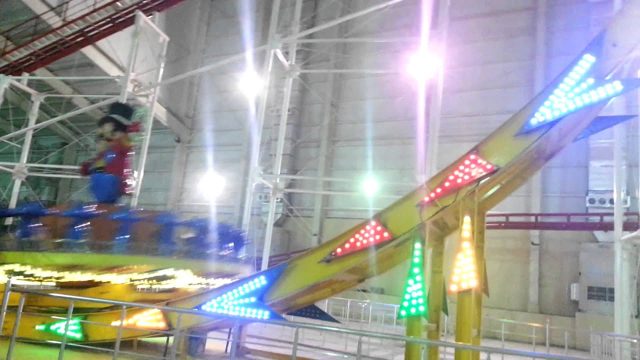Swing plane-chavy land indoor theme park - slemani - YouTube