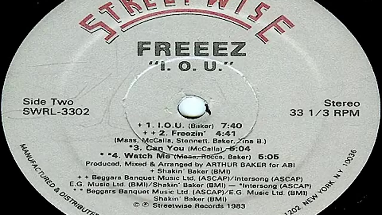 Freeez - I.O.U. - ( Long Version ) - YouTube