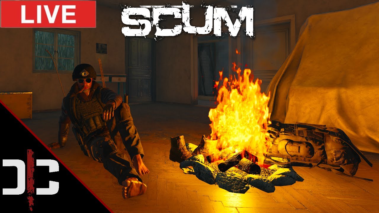 🔴LIVE - SCUM 1.0 - Encountering New Enemies While Looting Bunkers ...