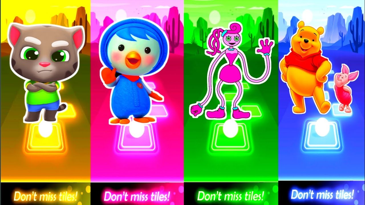 Talking Tom 🆚 Pororo 🆚 Poppy Playtime GameToons 🆚 Winnie The Pooh 🎶 Who ...