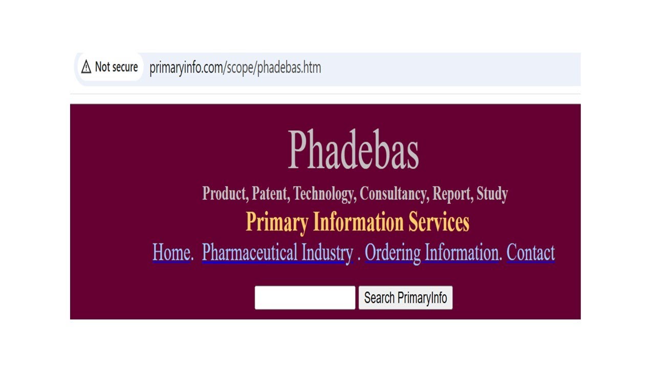 phadebas: trade technology project information - YouTube