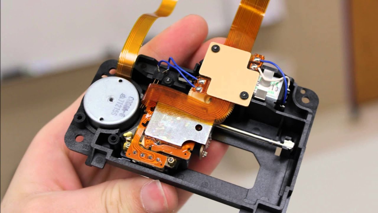 Optical Disc Drive Tear Down - YouTube