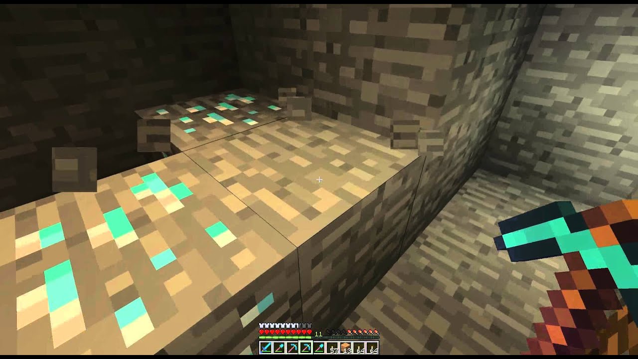 Moose Plays Minecraft Episode 7- DIAMONDS AHHHH!!!! - YouTube
