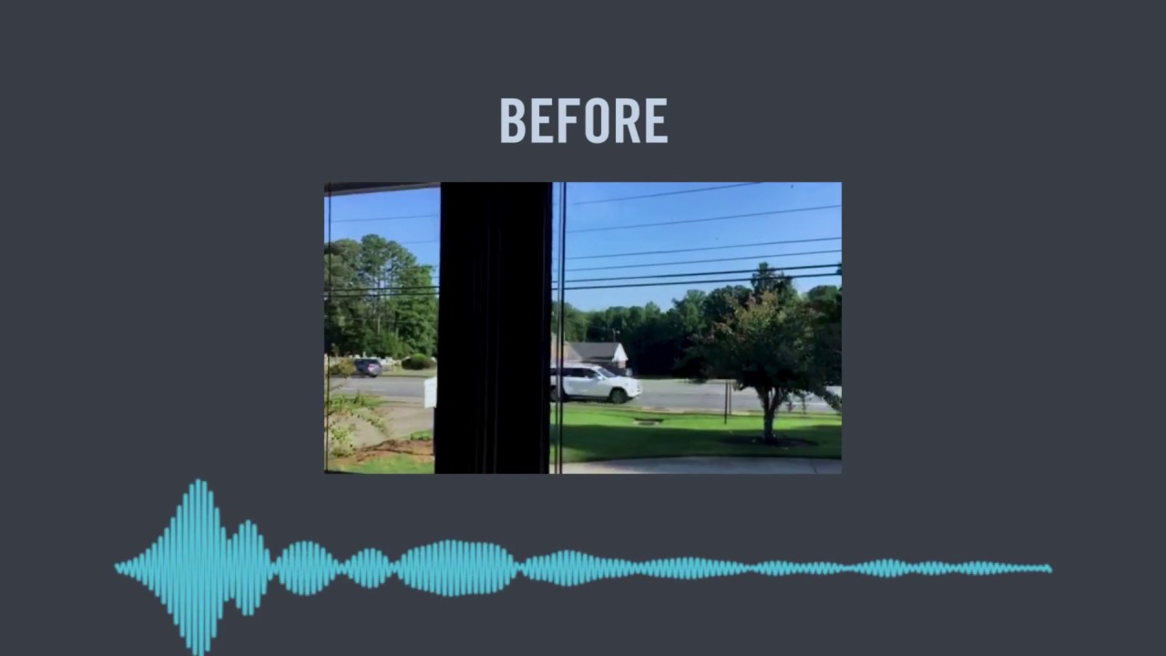 Indow windows: Customer submitted noise reduction video - YouTube