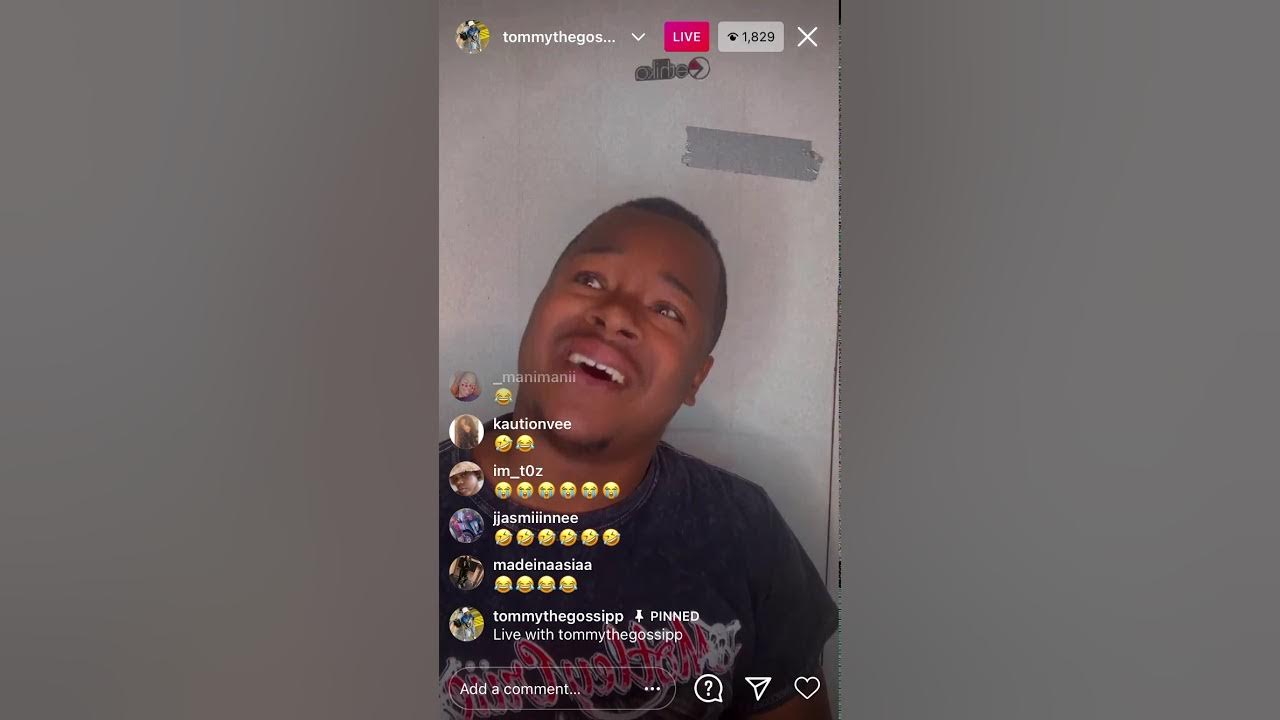 Part 3 Tommy Claps Back At Shamar Mcco On Ig Live ‼️‼️ Feb 5 Youtube