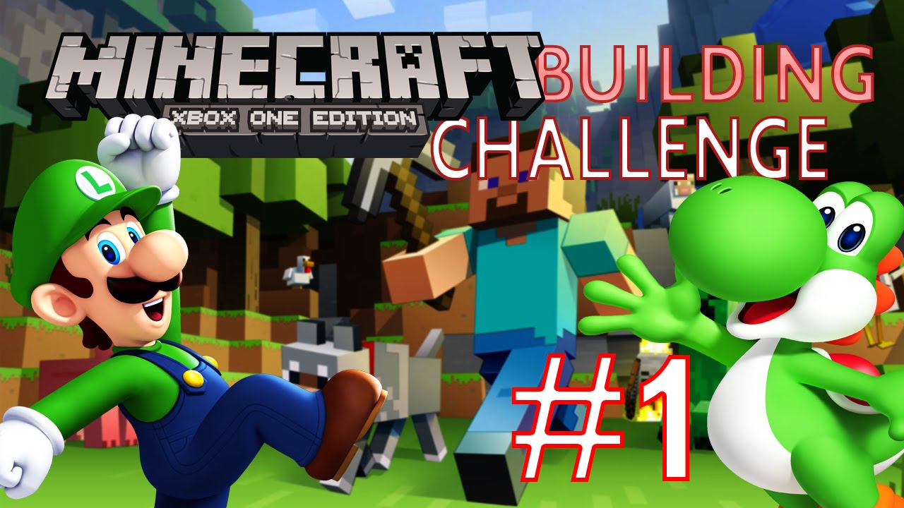 Minecraft Building Challenge | Super Mario Characters | Part 1 - YouTube