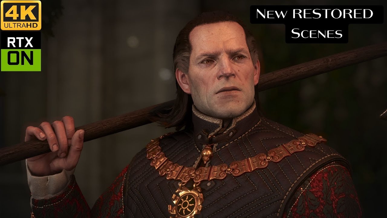 This Restored Scene Show How Emhyr HATE to Foltest [NextGen Witcher 3 ...