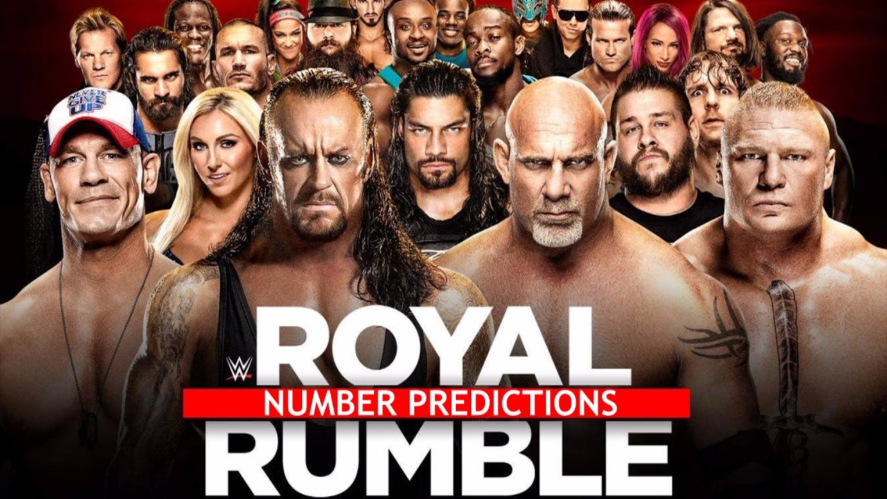 WWE Royal Rumble 2017 Number Predictions - YouTube