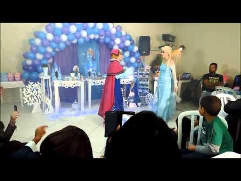nao dá - apresentacao frozen festa infantil - Elsa