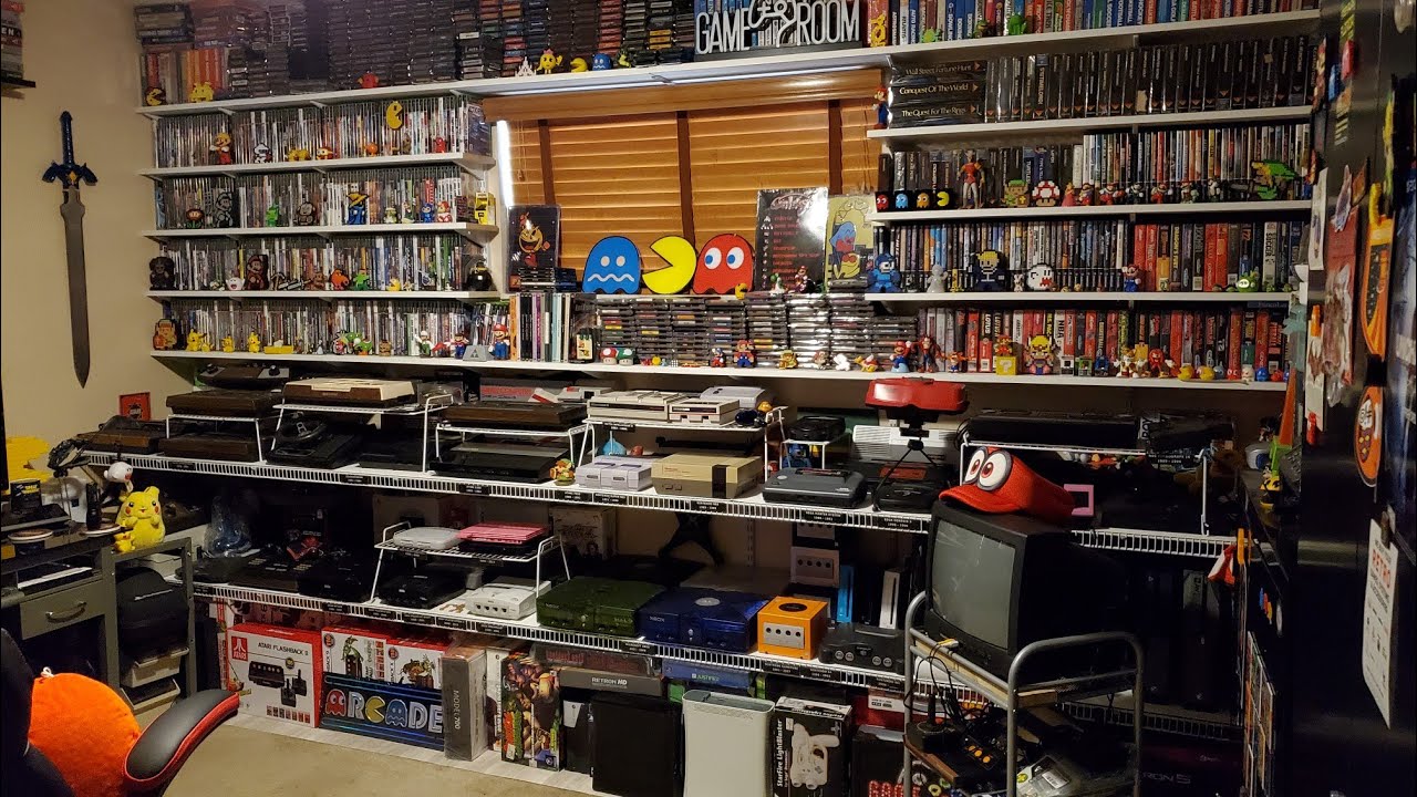 Video Game Room Tour-2020 - YouTube