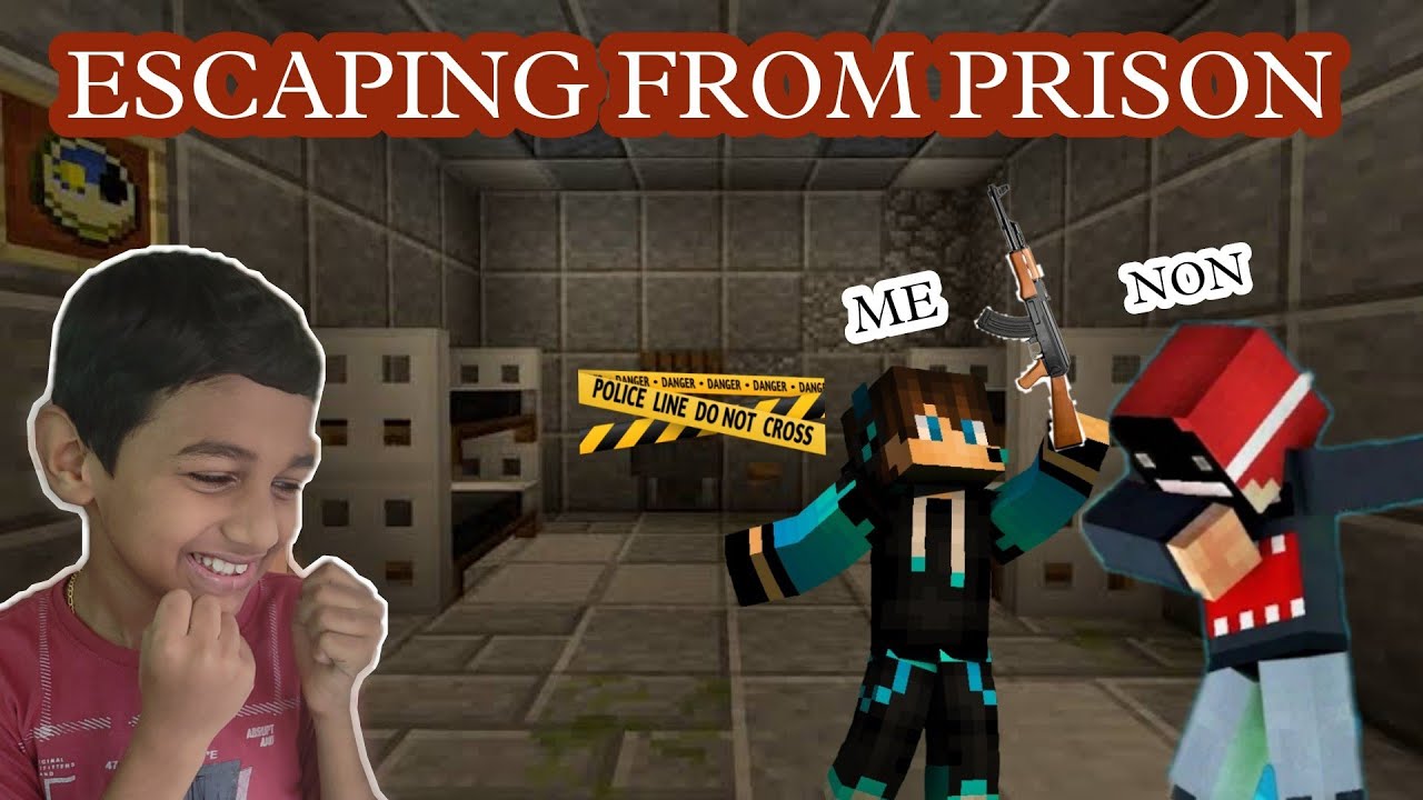 Prison escape in minecraft |Esc the prison|Funny Non Escape |CRAZY ...