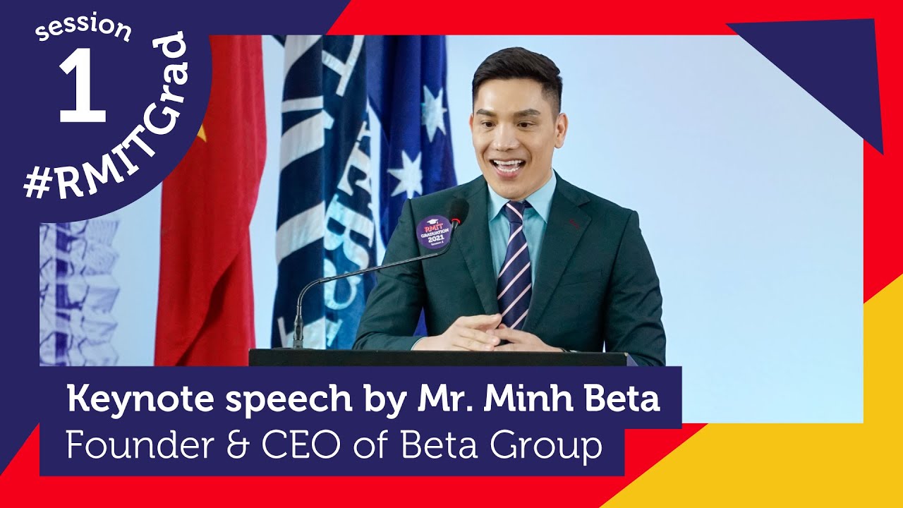 Keynote speech by Mr Minh Beta, Founder & CEO of Beta Group - YouTube