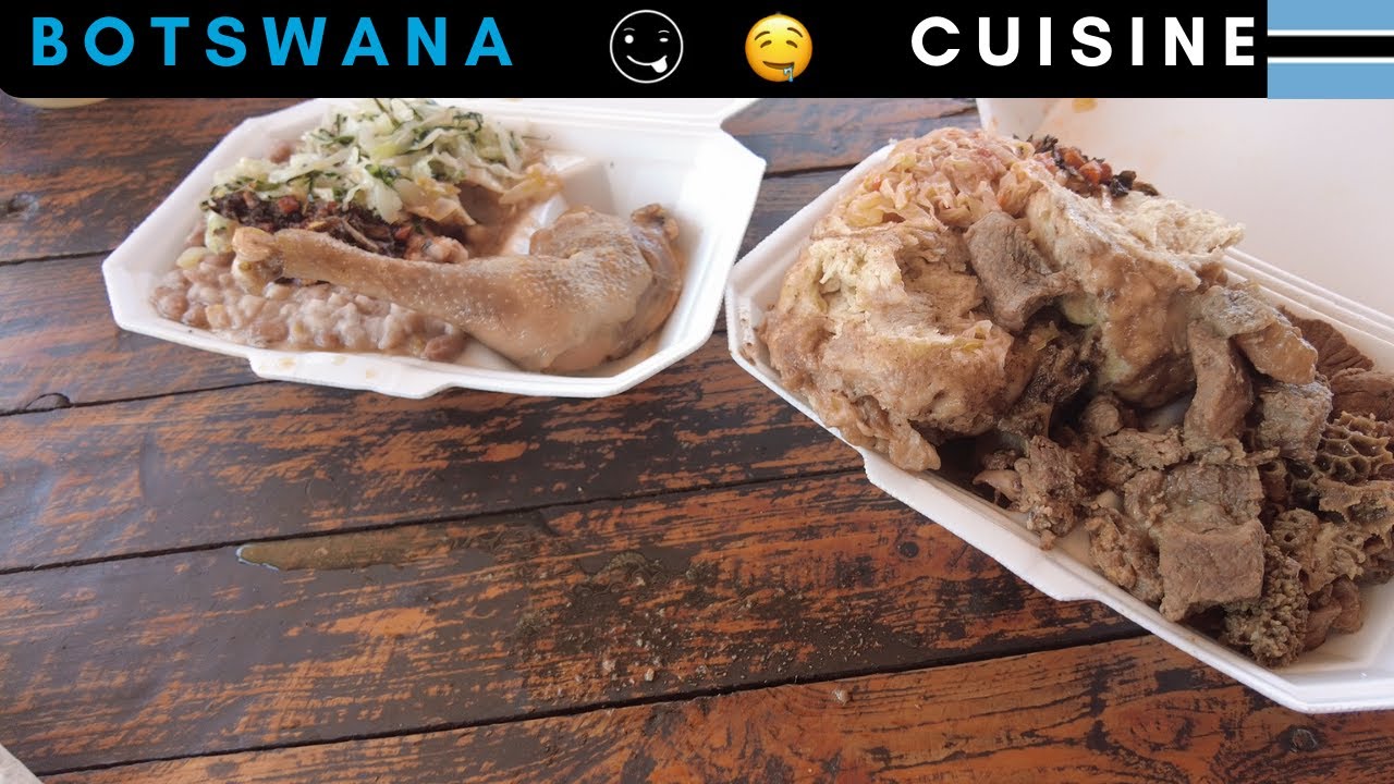 Having some Botswana cuisine 😋 - YouTube