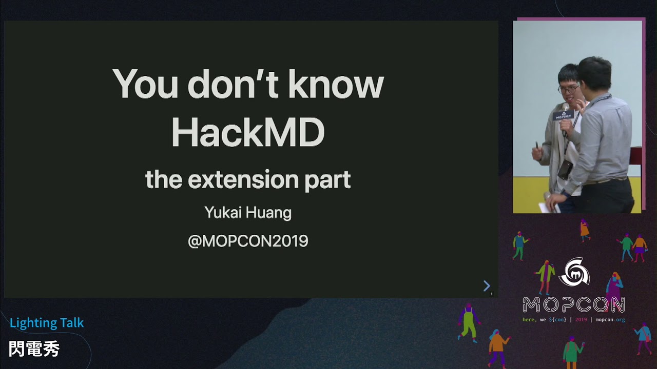 閃電秀 | MOPCON 2019 - YouTube