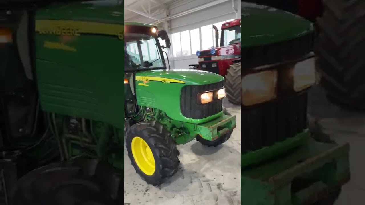 Трактор John deere 5515 F- 2007 рік (2) - YouTube