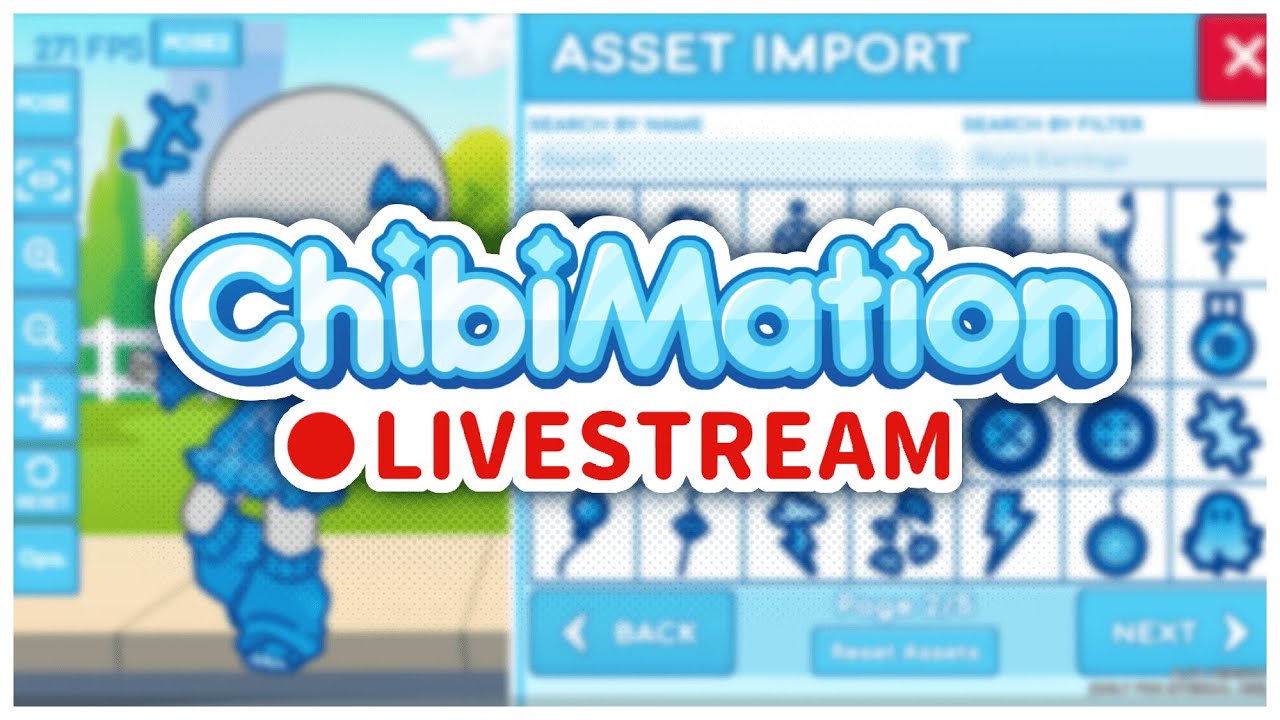 [🔴 LIVE] ChibiMation Live Stream (making outfits with the team) - YouTube