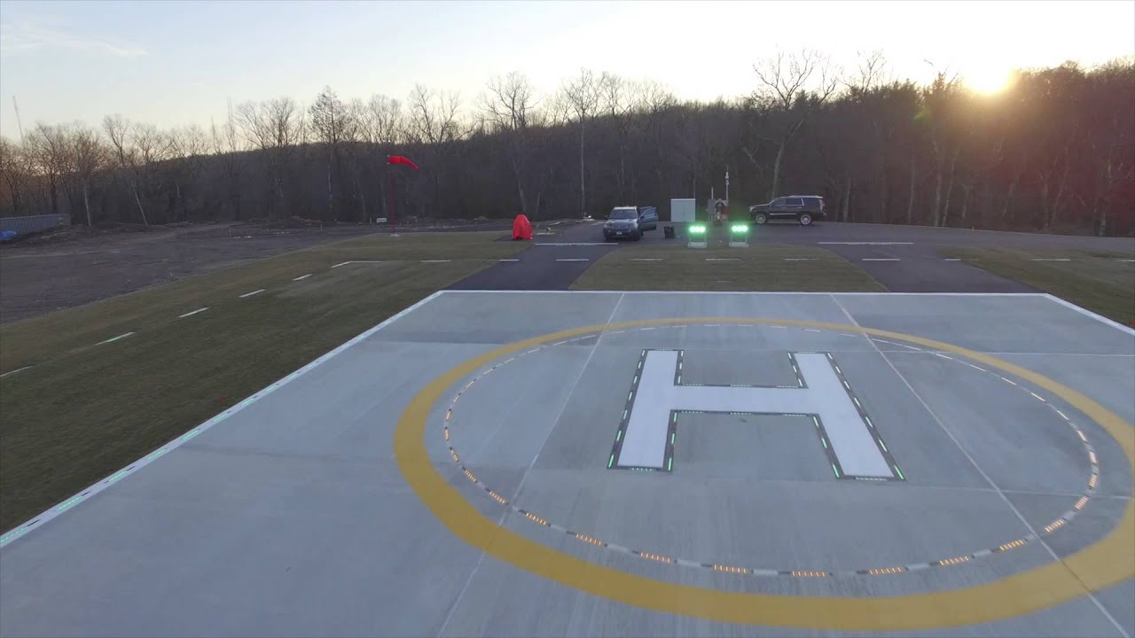 Helipad Day and Night - YouTube