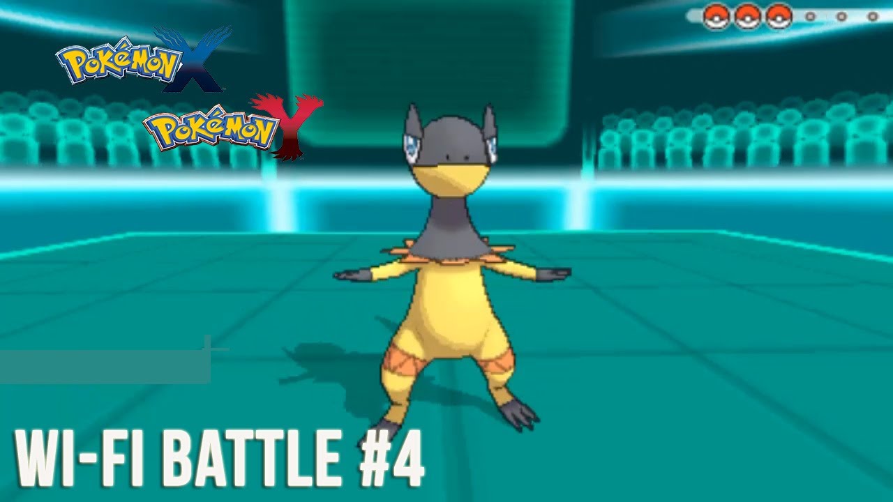 Pokemon X & Y WI-FI Battle #4 - YouTube