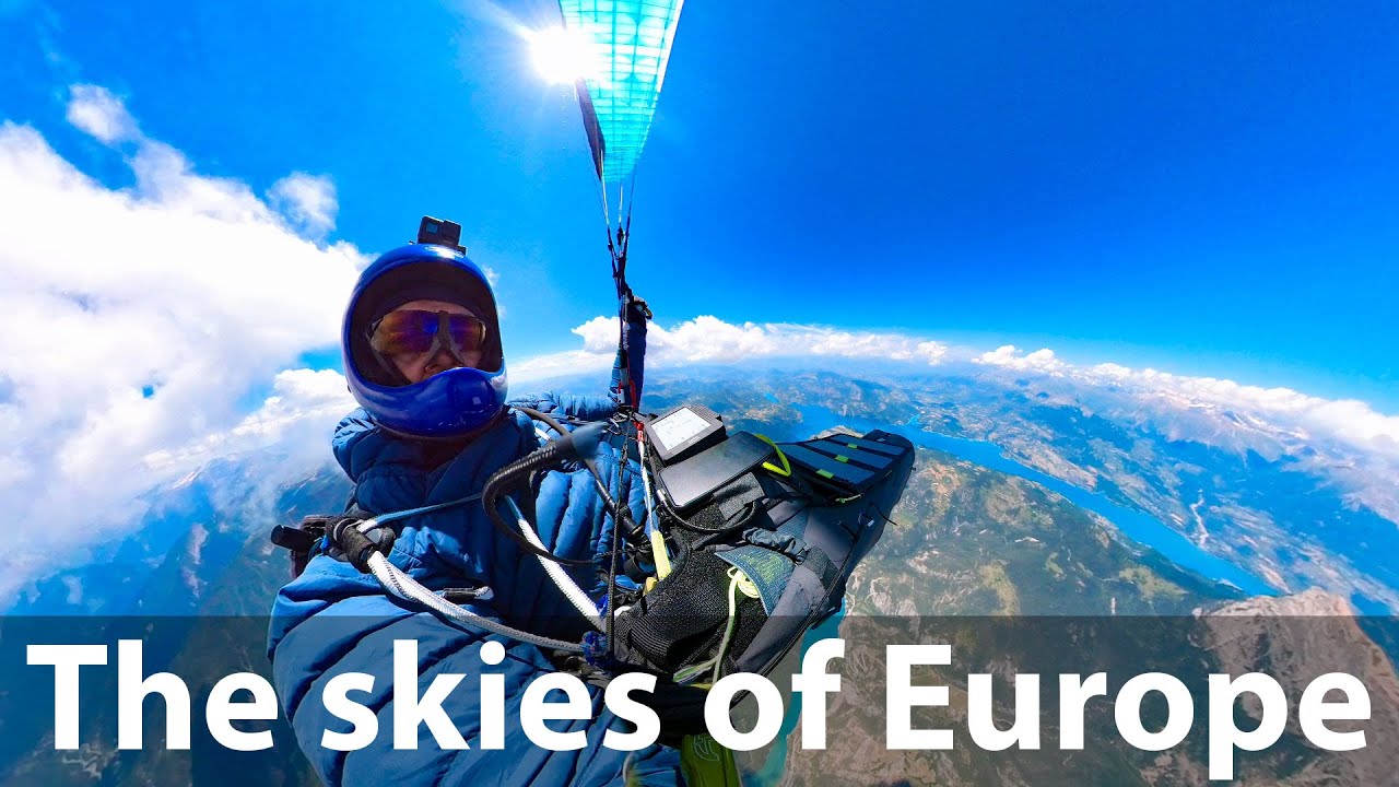The skies of Europe - YouTube