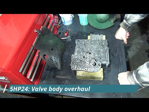 BMW/Jaguar Gearbox 5HP24 / A5S440Z Valve Body Rebuild (BACKYARD). - YouTube
