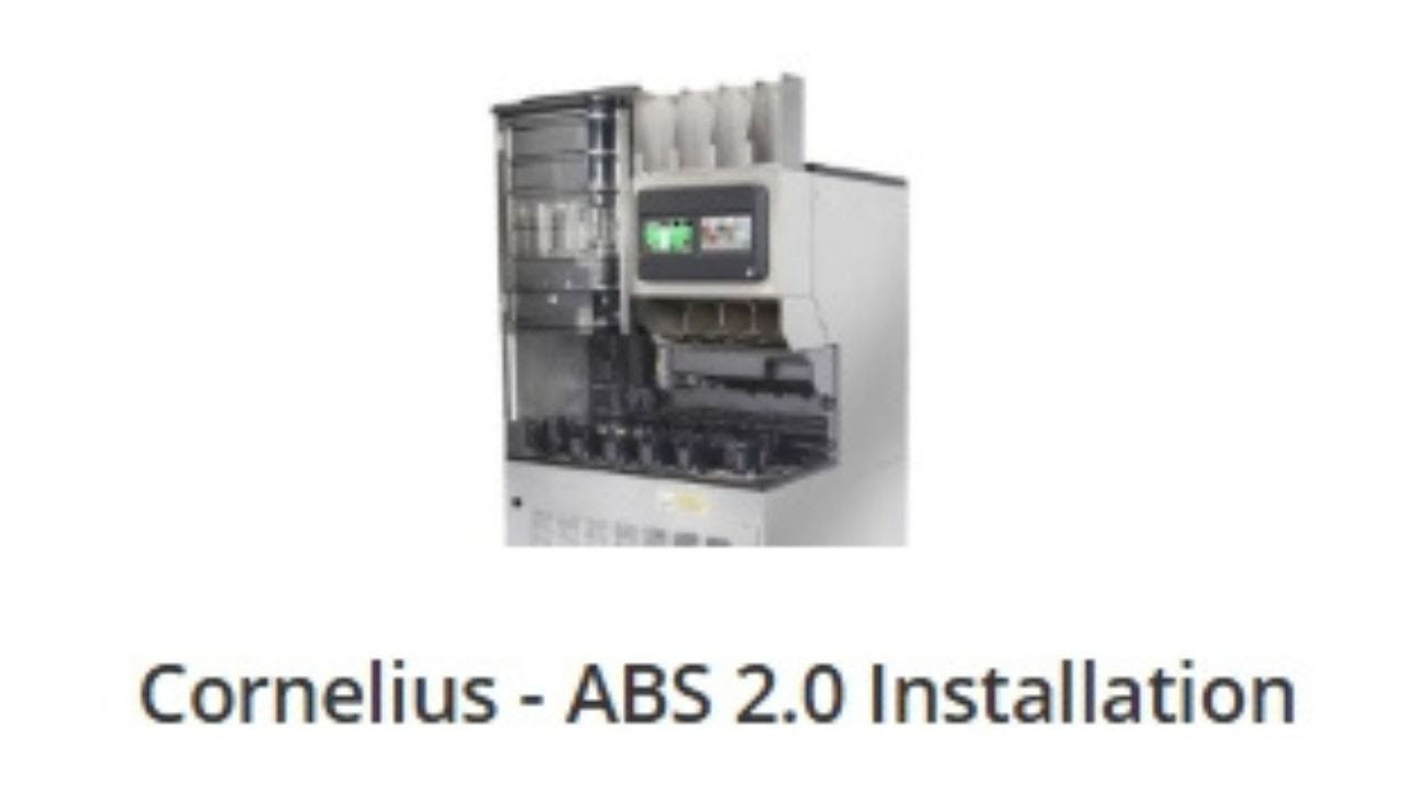 Cornelius-ABS 2_0 Installation Series (Beverage Dispense Calibration/Ep ...