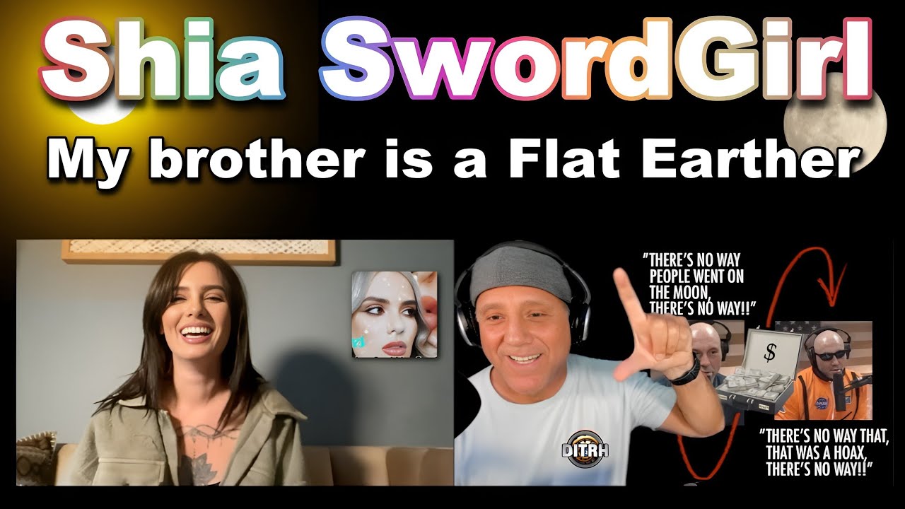 Shia Sword Girl with FLAT EARTH Dave - YouTube