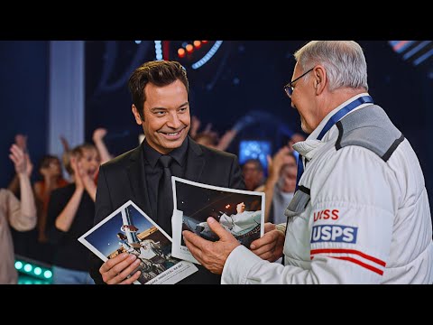 Jimmy Fallon Discovers Mailman Flew Four Space Missions and Orbited ...