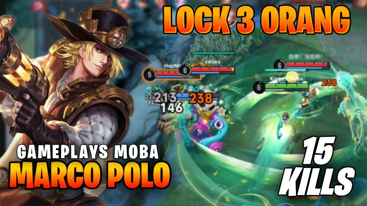 Combo Mematikan Marco Polo! Lock 3 Orang Langsung MATI! - YouTube