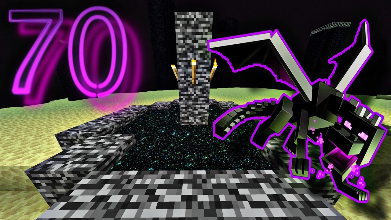 Minecraft 100%: SQUID VS ENDER DRAGON! [70] - YouTube