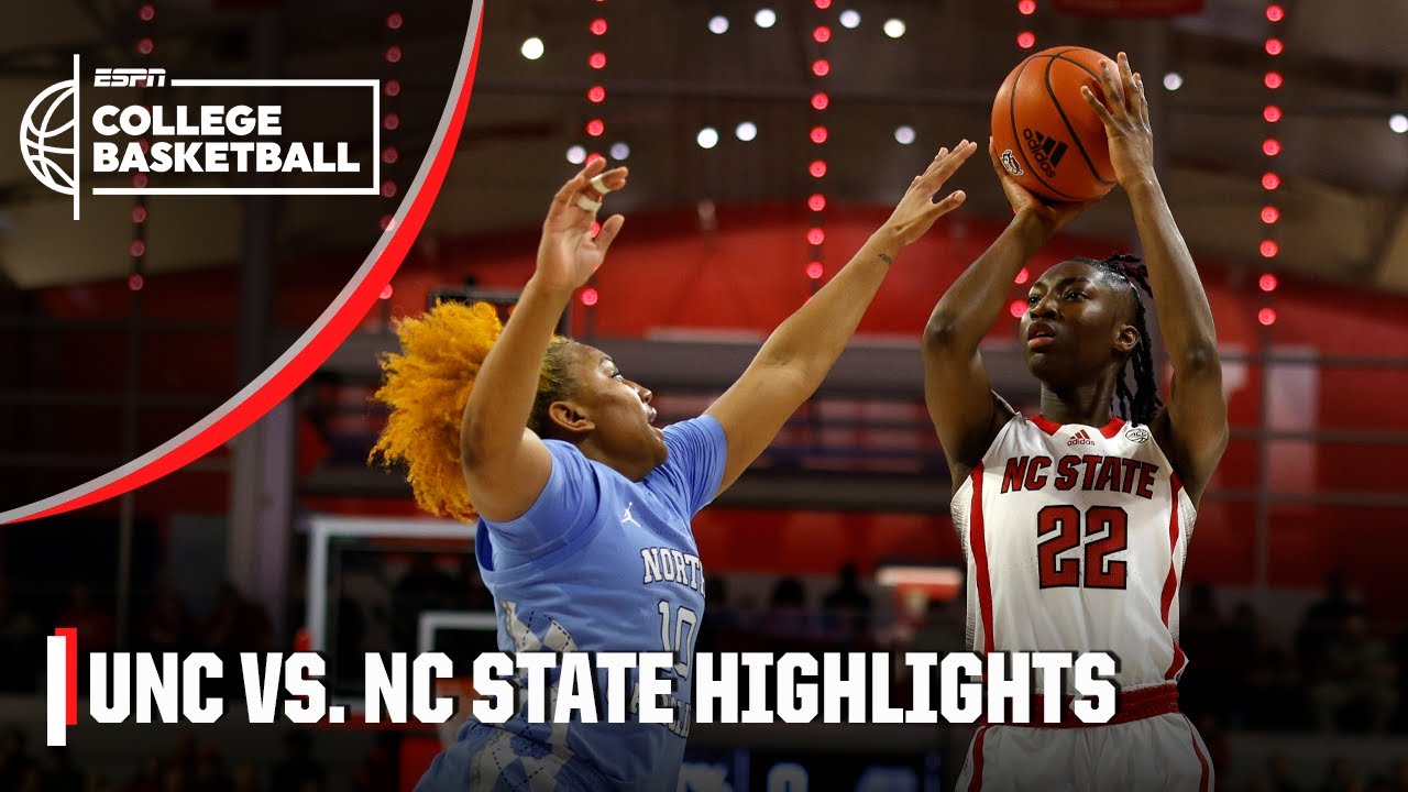 North Carolina Tar Heels vs. NC State Wolfpack | Full Game Highlights ...