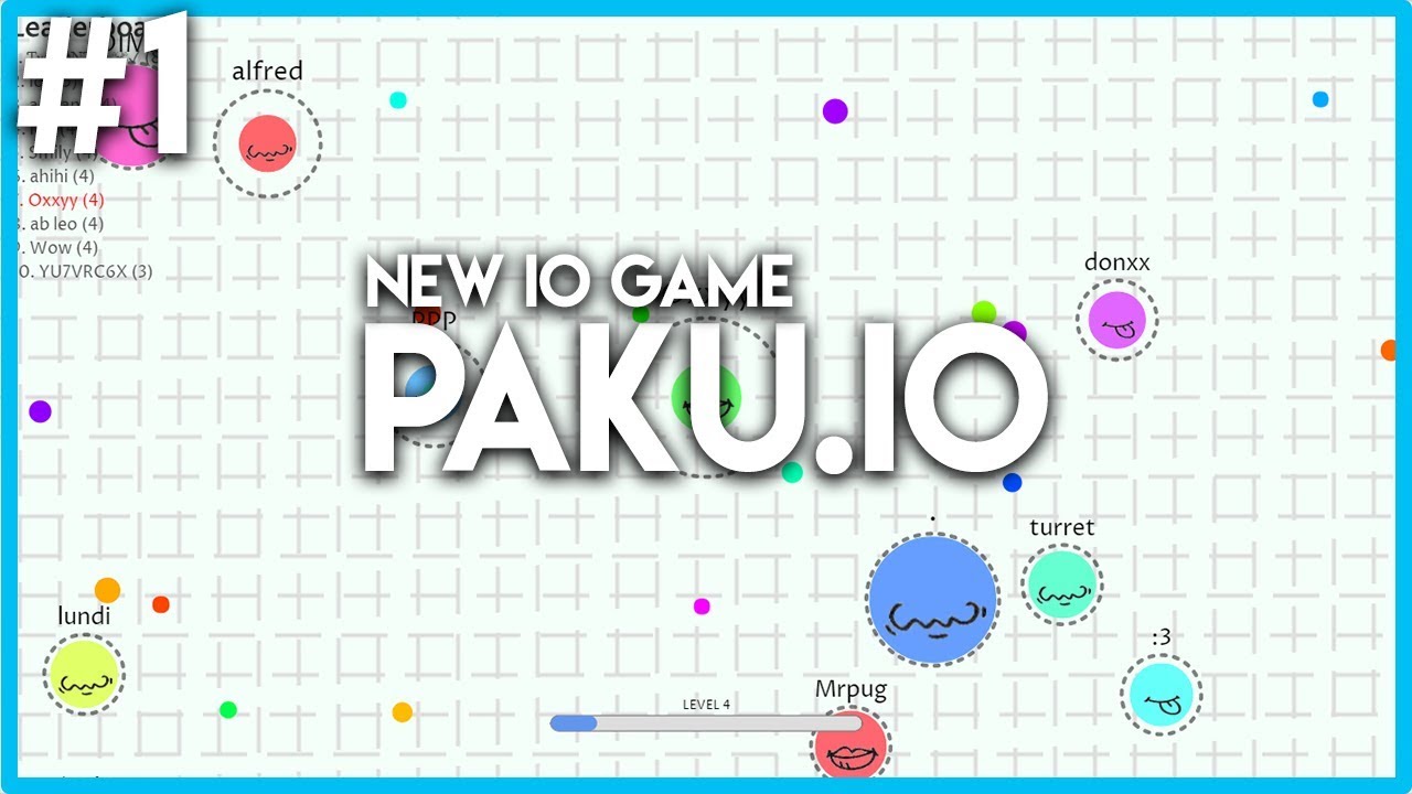 Paku.io 😋 - BRAND NEW IO GAME! | #1 - YouTube