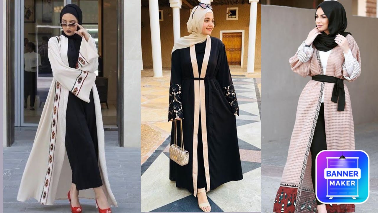 #2024 New Simple Modern Abaya Designs For Ladies || Latest Abaya Design ...
