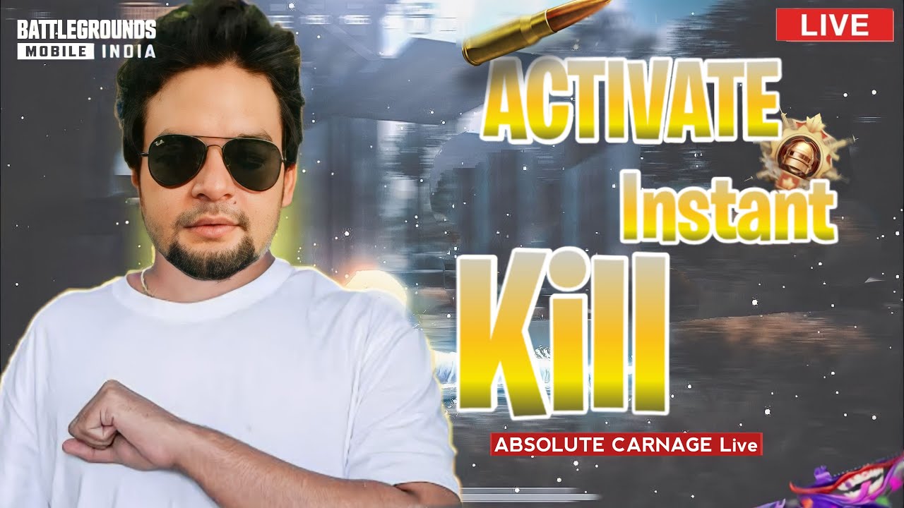 ACTIVATE INSTANT KILL MODE IN BGMI | BGMI Live 🔥 ROAD TO 2K - YouTube