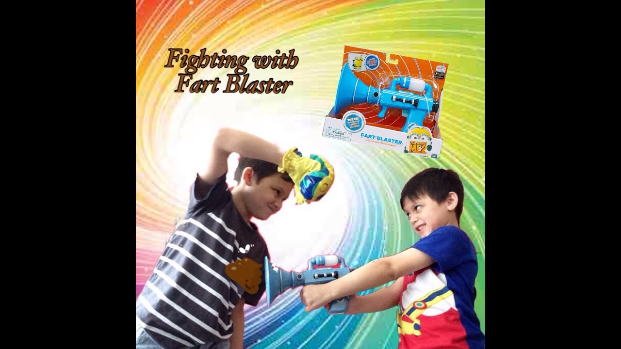 Fighting With fart blaster Part 1 - YouTube