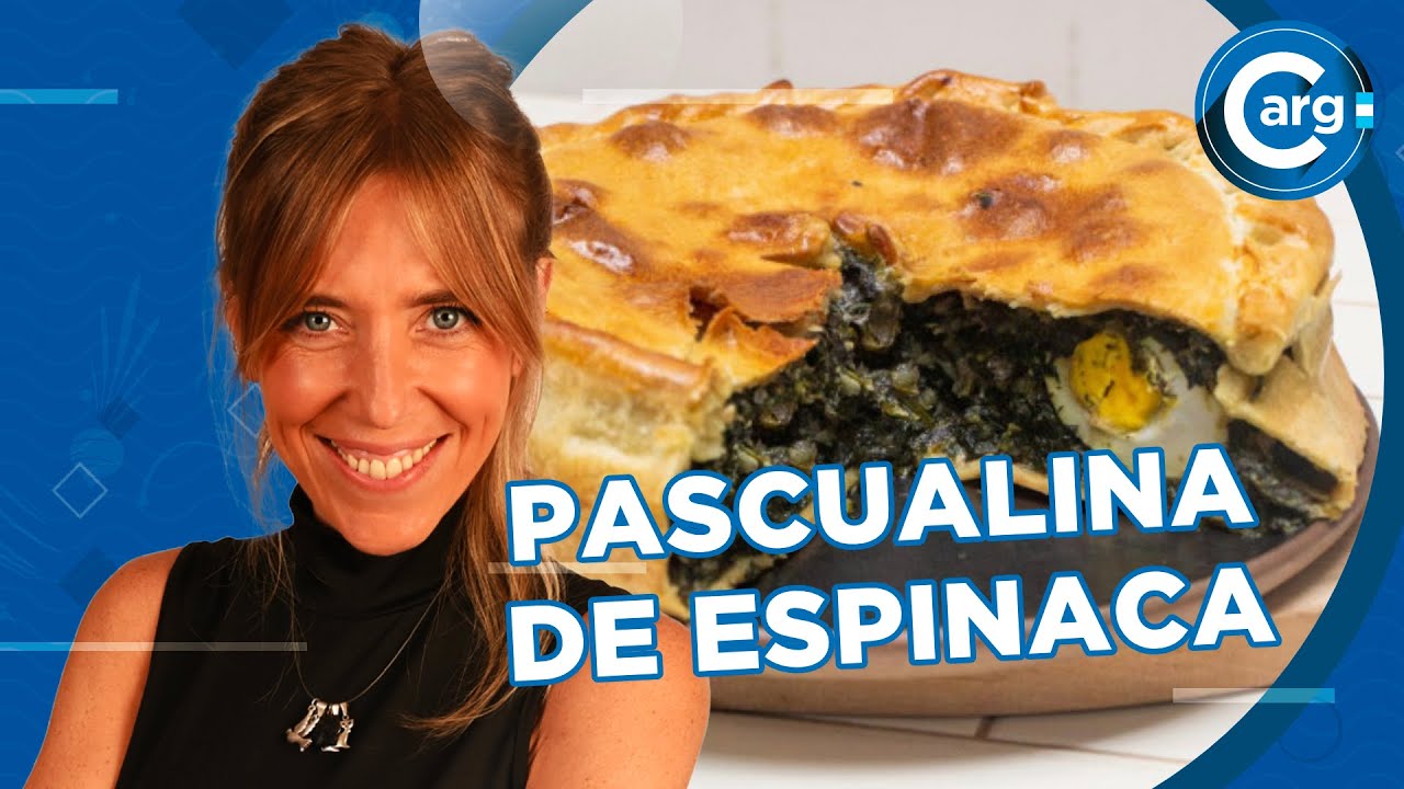 RECETA DE PASCUALINA DE ESPINACA - YouTube