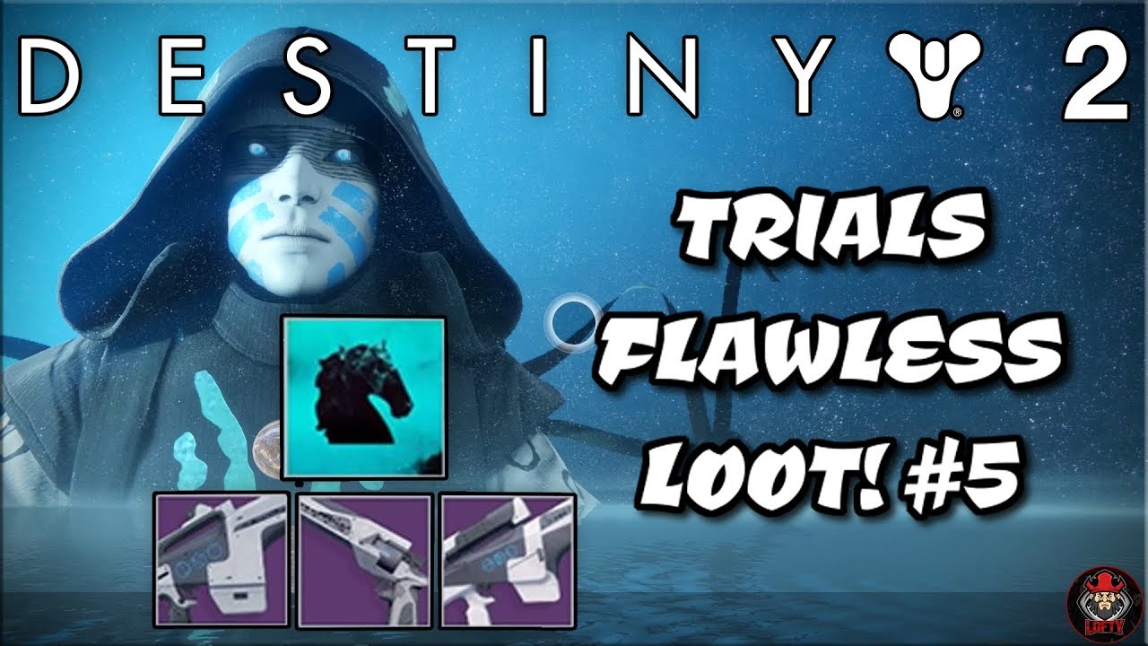 DESTINY 2 + TRIALS OF THE NINE FLAWLESS LOOT! + LAST GAME BEFORE GOING ...