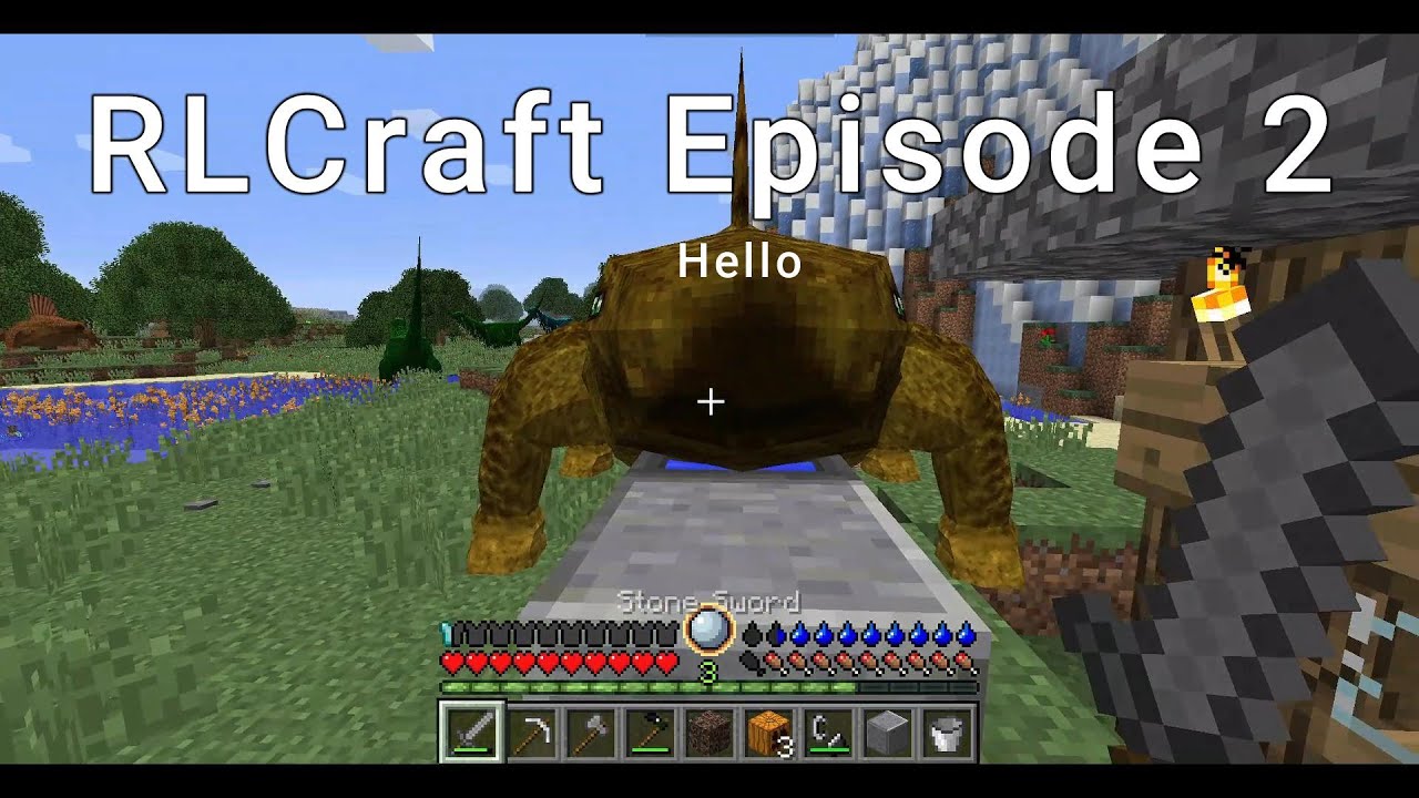I got iron! RLCraft Episode 2 - YouTube