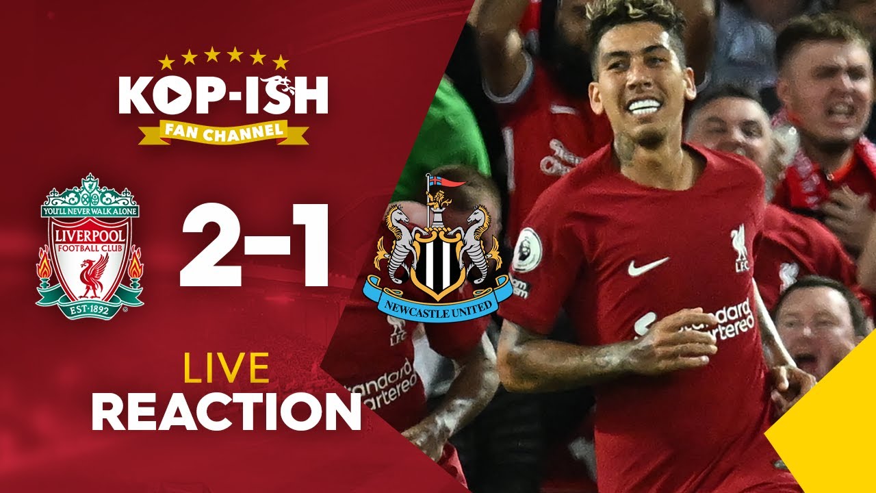 LAST MINUTE WINNER!!! | LIVERPOOL 2-1 NEWCASTLE UNITED | LIVE INSTANT ...