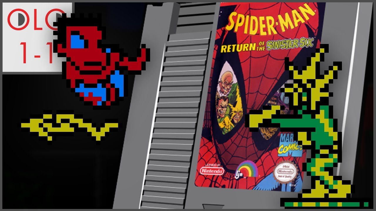 Spider-Man Return of the Sinister Six - NES - Only Level One - YouTube