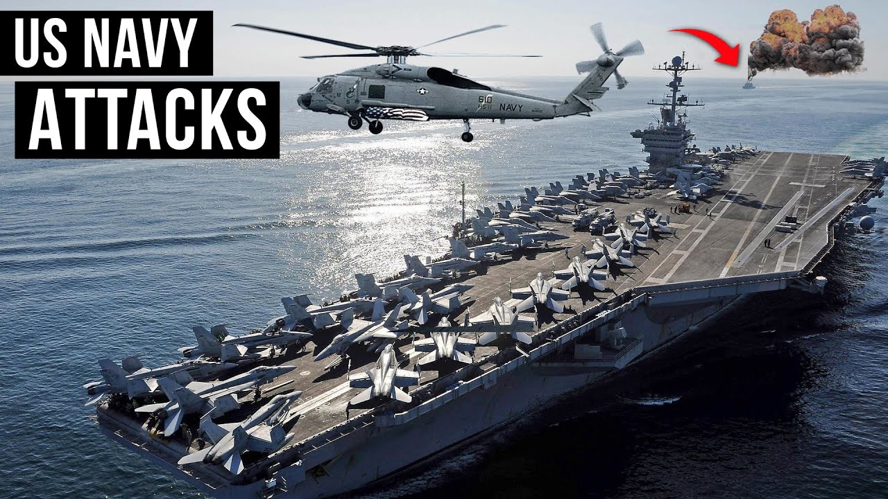 US NAVY Attack: Aircraft Carrier Deployed During Hamas Attack on Israel ...