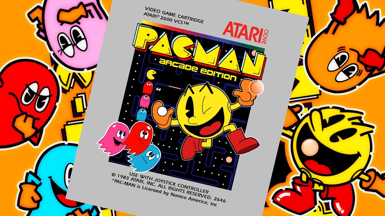 Pac-Man the Arcade Game on the Atari 2600? YES! It is possible! - YouTube