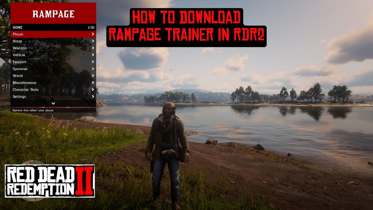 How To Install Rampage Trainer In Red Dead Redemption 2 - 2025 - YouTube