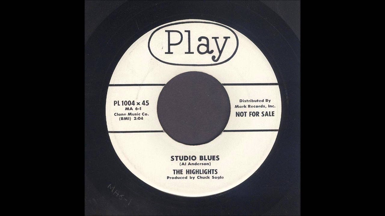 The Highlights - Studio Blues - Rockabilly Instrumental 45 - YouTube